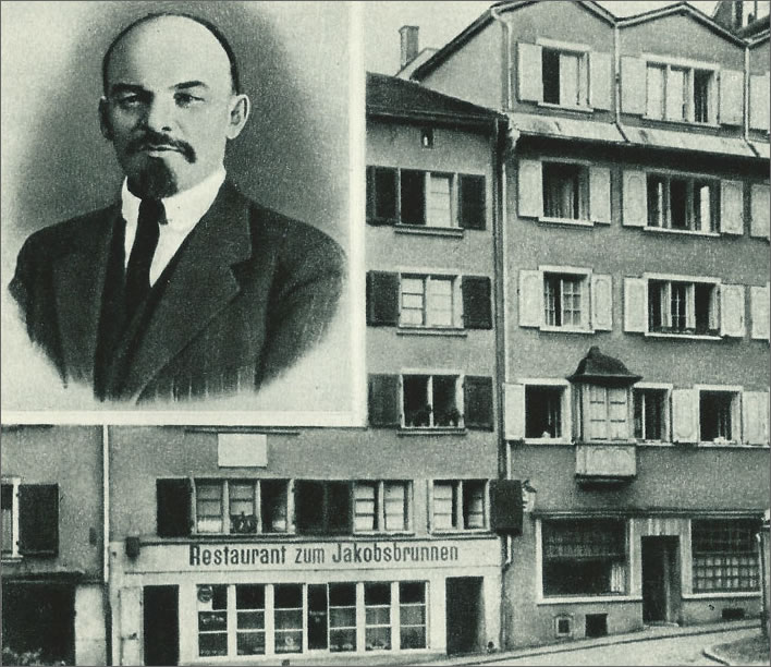 Zurich-Petrograd, one-way